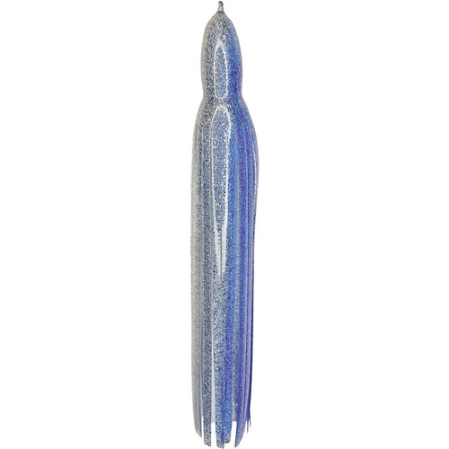 Ocean Blue and Silver Shimmer bulk hoochie lure skirts for sale from ...