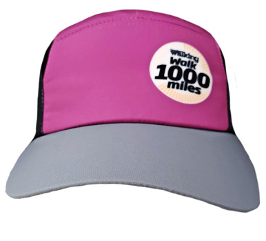 Walk 1000 Miles cap - fuchsia