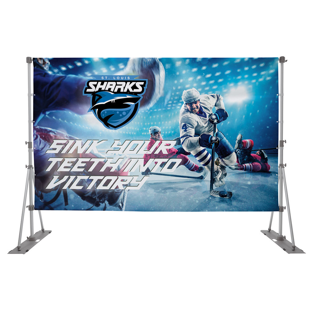 10ft Headliner Display Full-Color Dye Sublimation Banner Kit