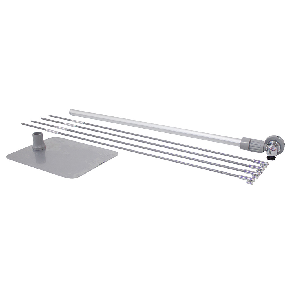 360° Compass Horizontal Banner Stand, Horizontal Banner Stand Display ...