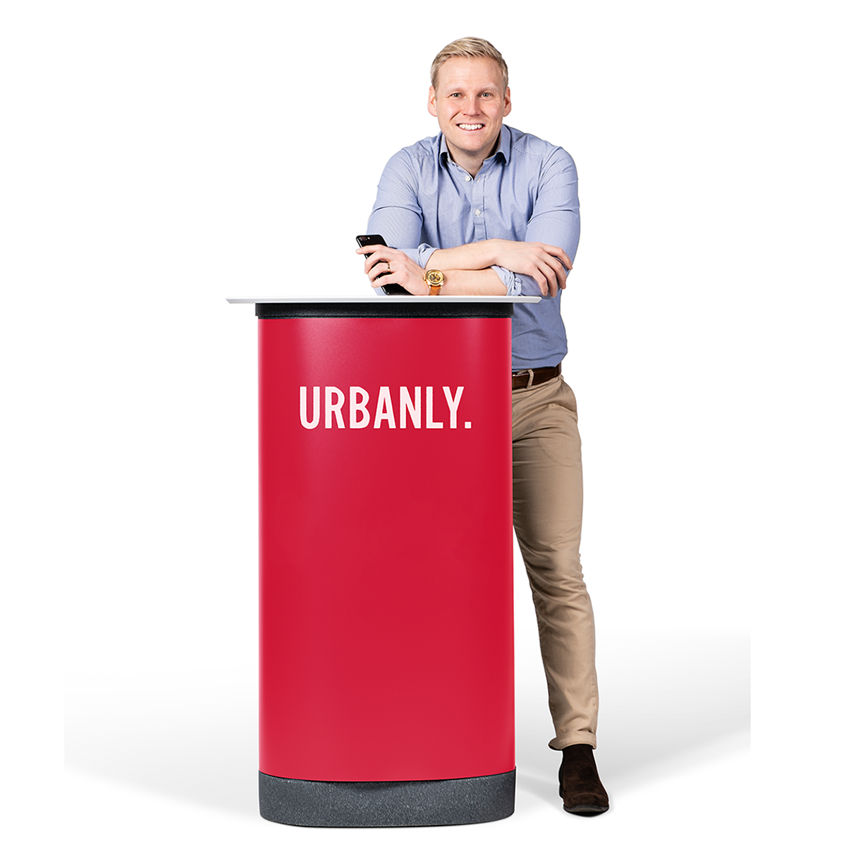 Expand Podium Box with Graphic, Trade Show Counter