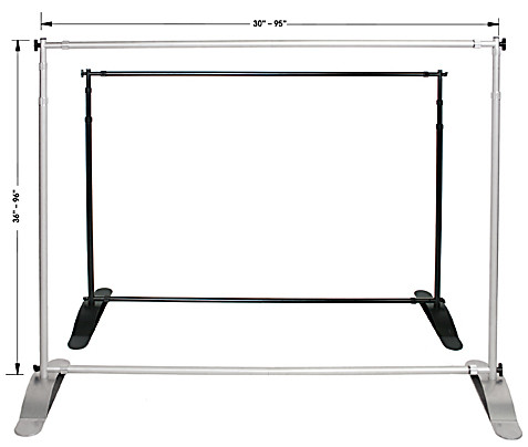 Banner Stand Display, Adjustable Display Stand
