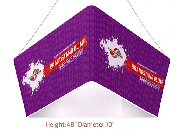 Trio Tapered Triangle Hanging Signs