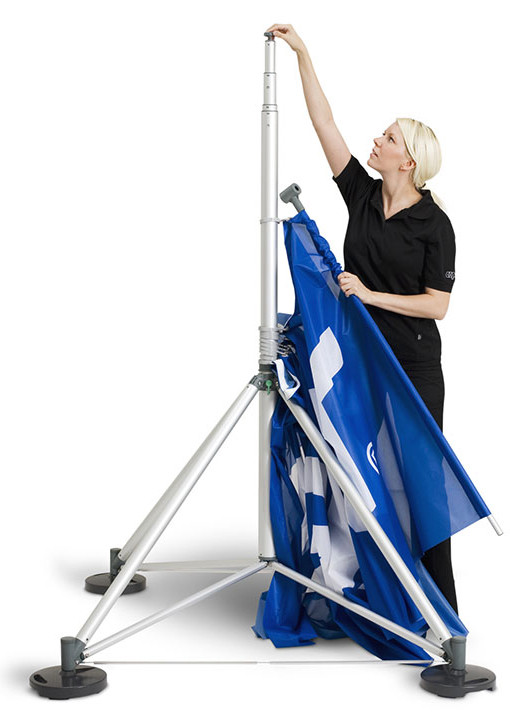 Expand Extra Tall OutDoor Flag Stand