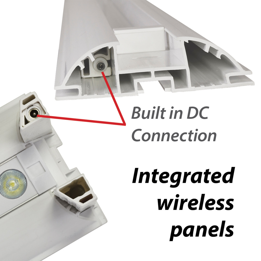 Lucid 5 | Double-sided illuminated backlit display Package
