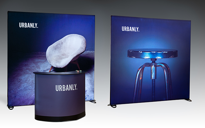 Backlit Tradeshow Display - YouHUGE