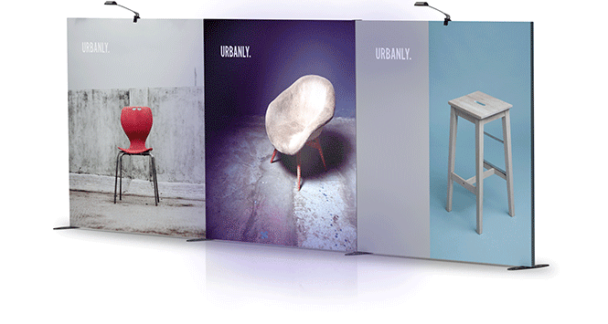 Backlit Tradeshow Display - YouHUGE