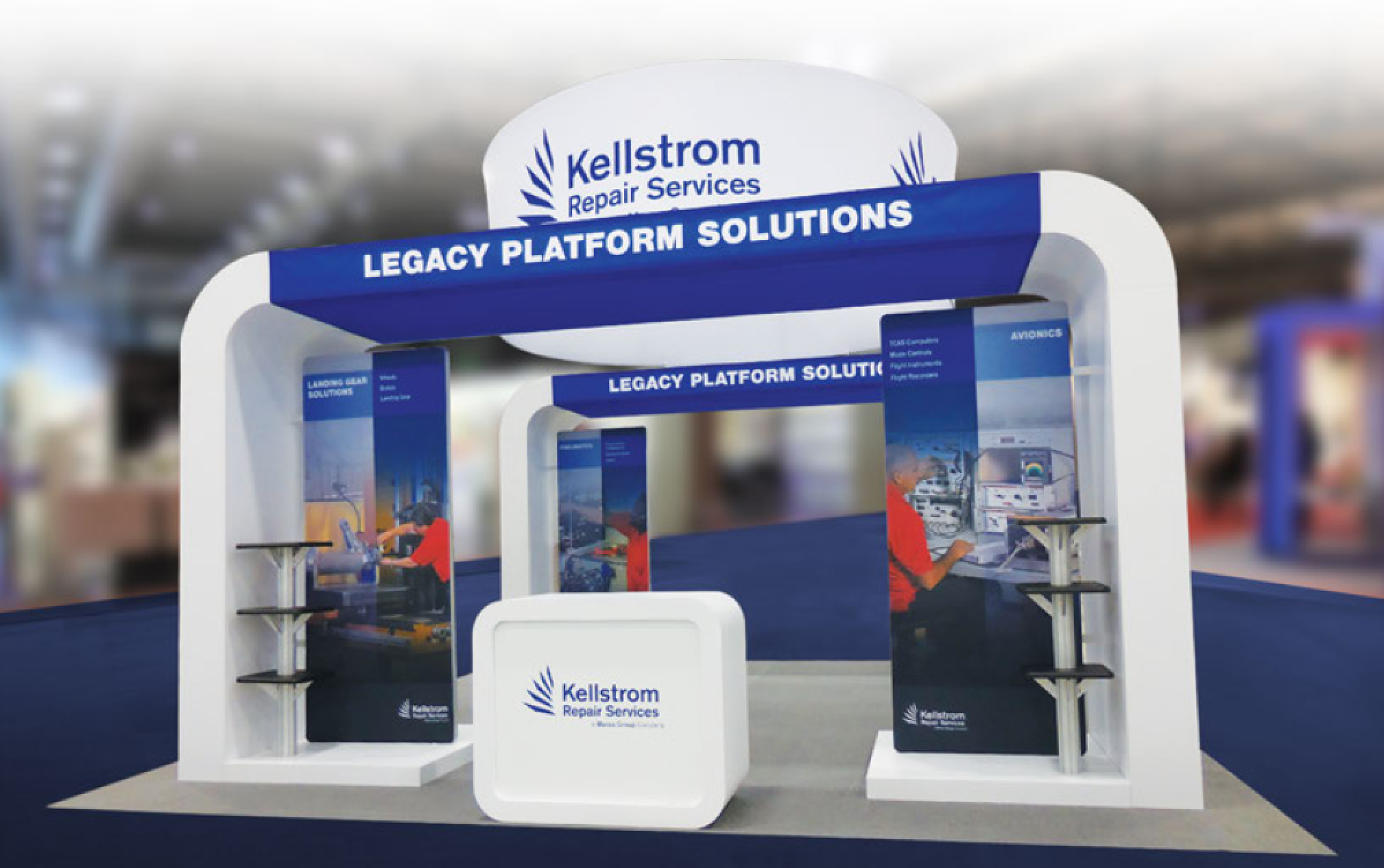 Rent or Buy Modular Island Kits 20 x 20 Trade Show Displays - YouHUGE