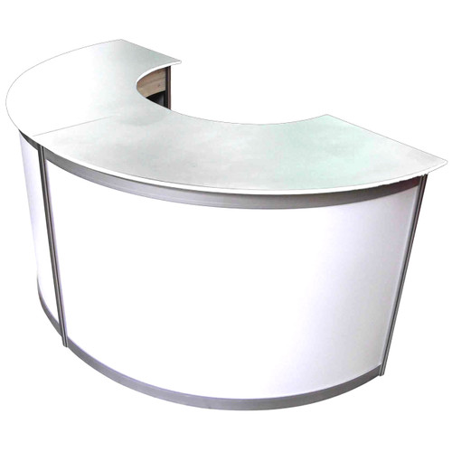 Octex Double Curve Counter White Top