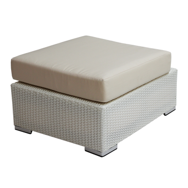 Wicker Footstool