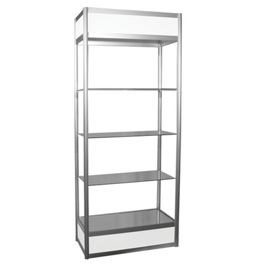 Rectangle Open Display Tower