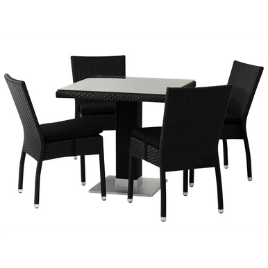 Wicker Cafe Setting