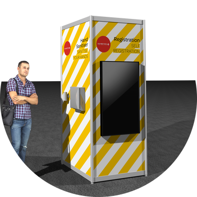 Self Registration Check In Stand