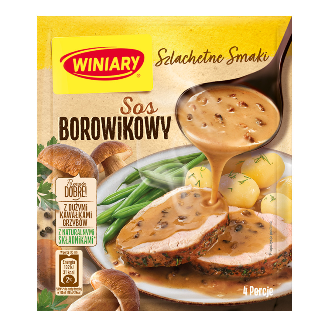Winiary - Boletus Borowikowy Gravy Sauce, 33g | The Polish Store