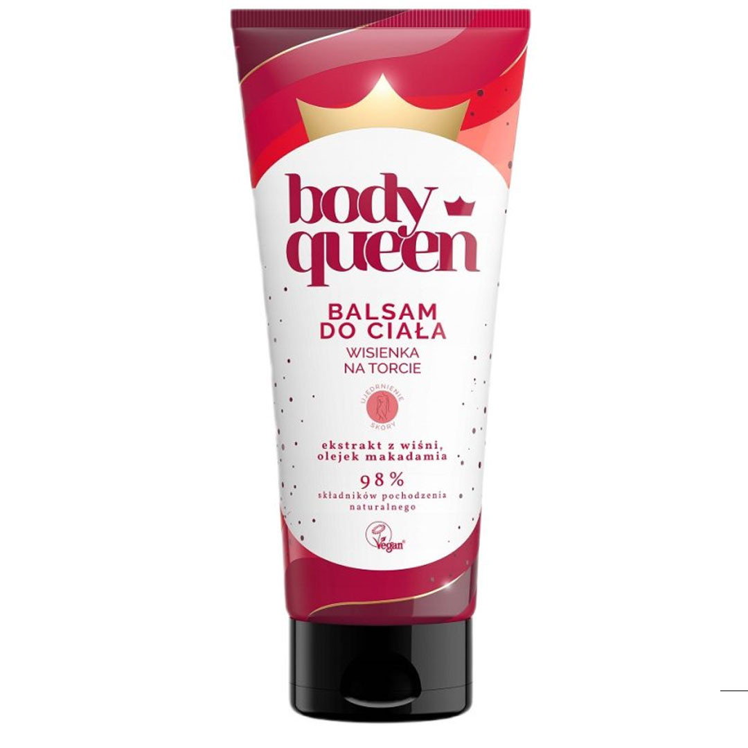 Body Queen Firming Cherry On The Cake Body Lotion 200ml | The Polish Store