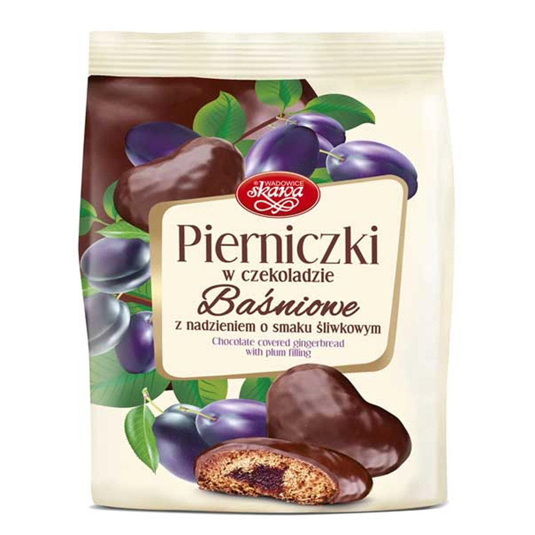 Solidarnosc Sliwka Naleczowska Chocolate Plums, 350g | The Polish Store
