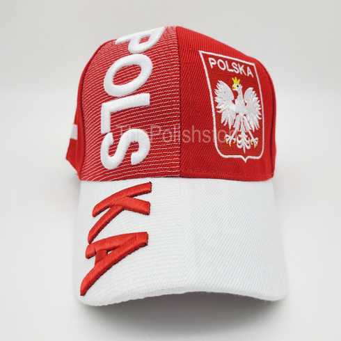 Poland White Red Eagle Baseball Hat | The Polish Store