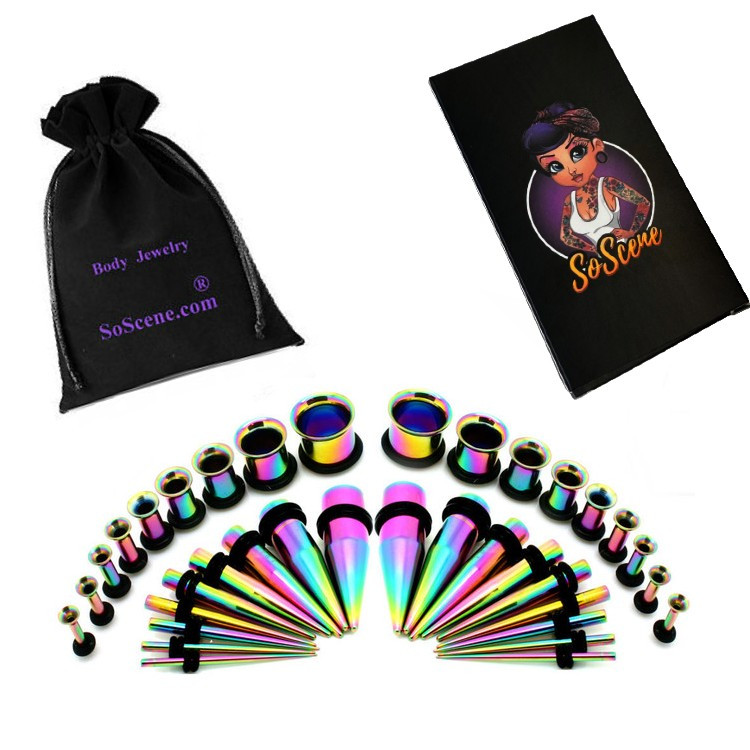 Ear Stretching Kits/ Ear Tapers and Ear Gauging Plugs