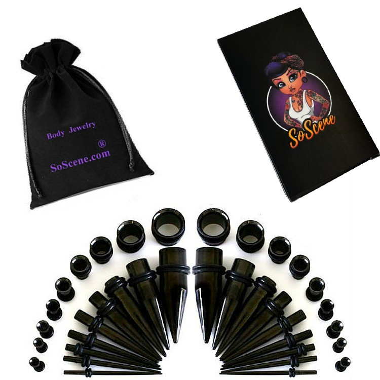 Ear Stretching Kits/ Ear Tapers and Ear Gauging Plugs