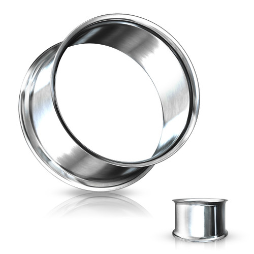 Silver Stainless Steel Eyelet Plugs - So Scene