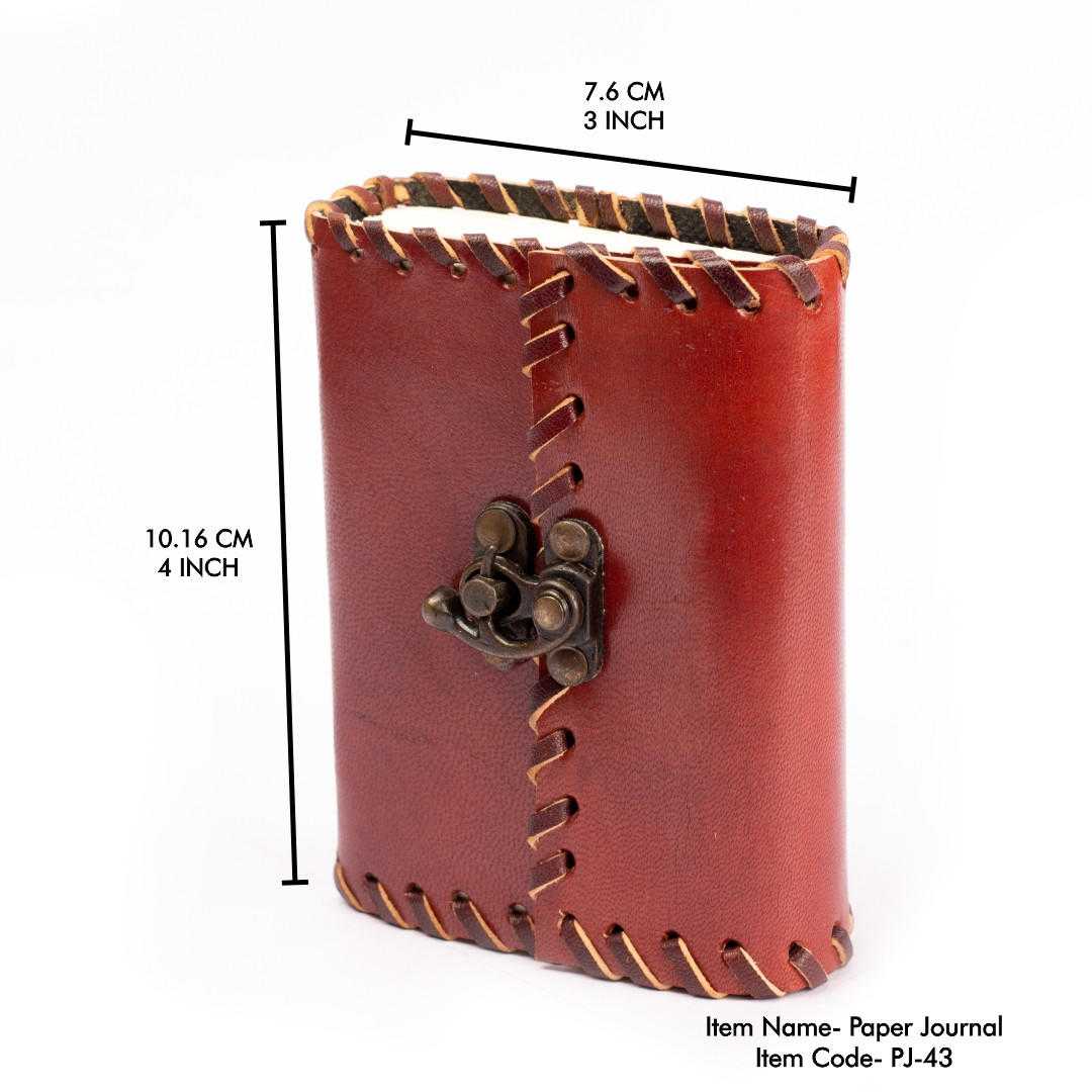 Exquisite Paper Leather Journal for Your Thoughts and Ideas