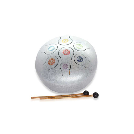 Happy drum (steel tongue) 7 CHAKRAS approx. 12" Meditation Products VD ...