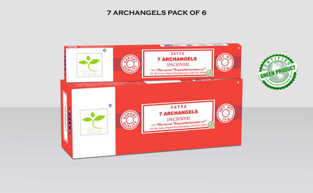 Satya 7 Archangels Incense 15 grams (pack of 6) New Arrivals Satya VD ...