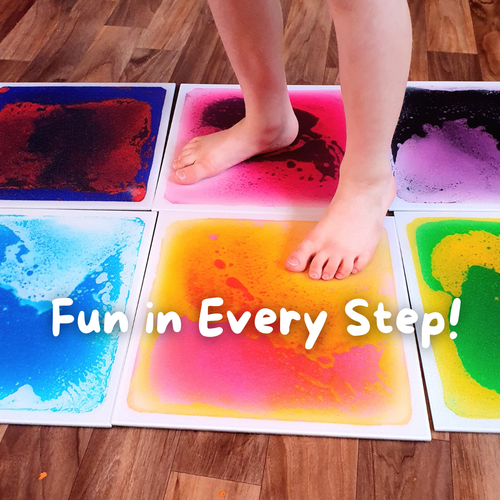 Small Sensory Floor Tiles – Liquid Sensory Play for Kids