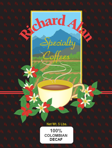 100% Colombian Water Processed Decaf - Roast House & Richard Alan by CC