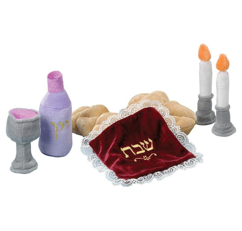Shabbat Plush Play Set | Great Pricing at BennysJudaica