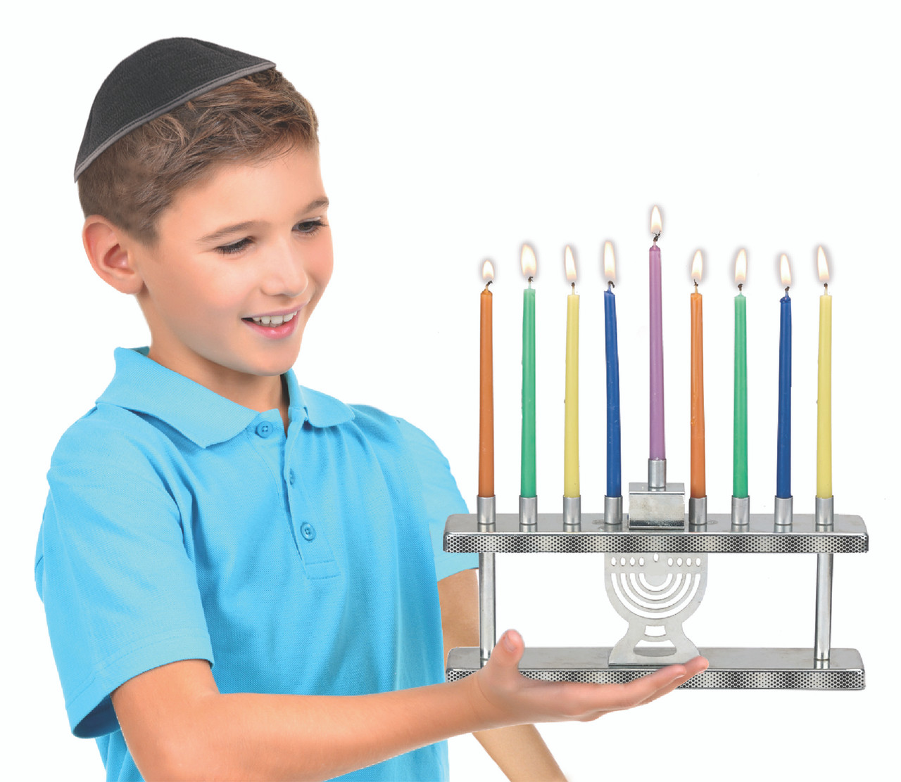 D-I-Y Menorah Kit – Plan It! Build It! Light It! | Hanukkah Craft Kit