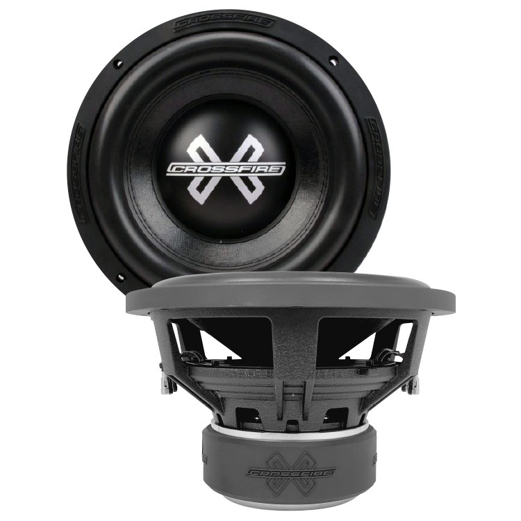 Crossfire Audio C5-V3 8" inch DVC D2 Ohm (C5 Series) Car Subwoofer 600 ...
