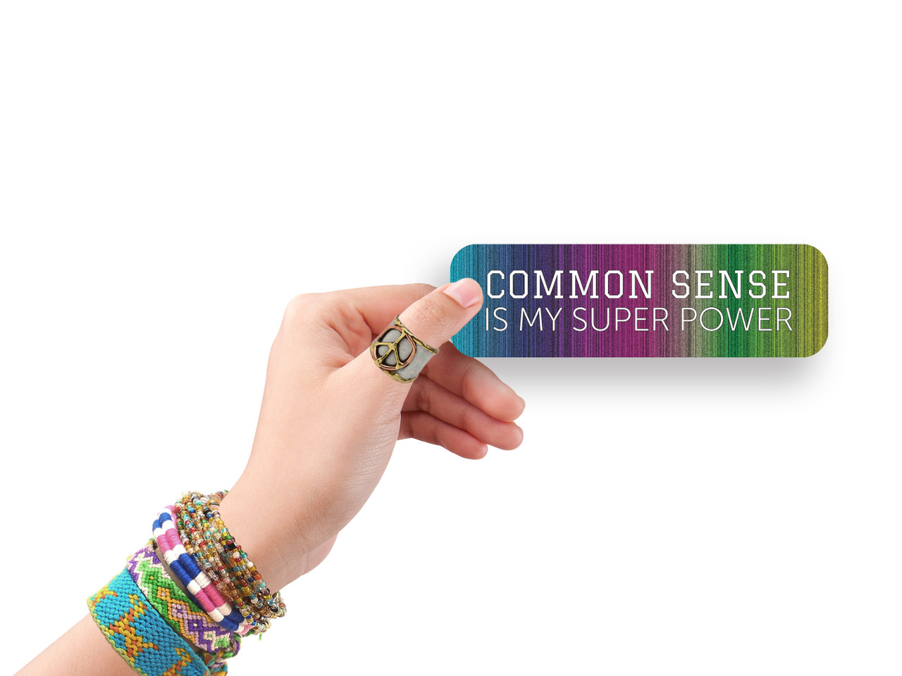 Common Sense is My Super Power Sticker / Decal / Bumper Sticker - Decal Sal