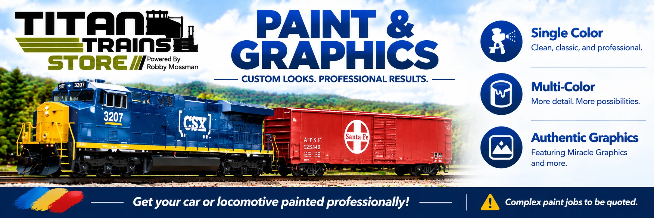 Locomotive Paint Scheme & Graphics