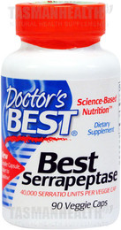 Best Serrapeptase, Enteric Coated Capsule, Proteolytic Enzyme ...