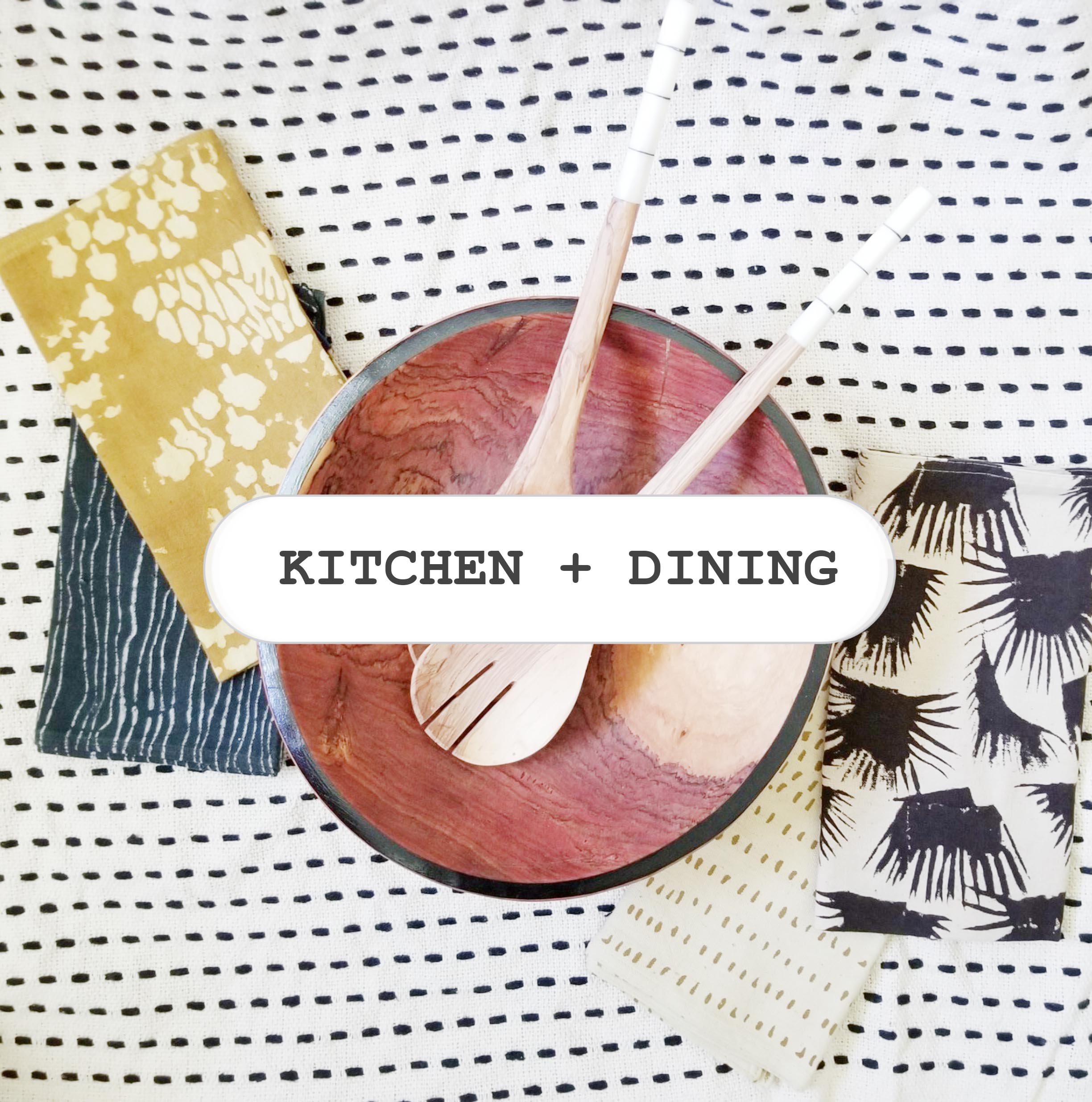ichcha: Block Printed Tablecloths, Curtains, Napkins & More