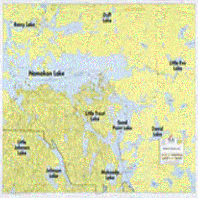 Map. Ely. F-22. Sandpoint Nama - Northern Tier Trading Post