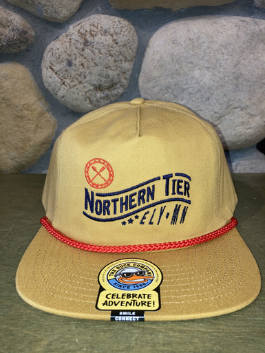 Hat. Cap - Statesman - crossed paddle tan - Northern Tier Trading Post