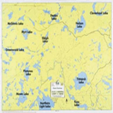 Map. Ely. F-27. Plummes. Tit - Northern Tier Trading Post