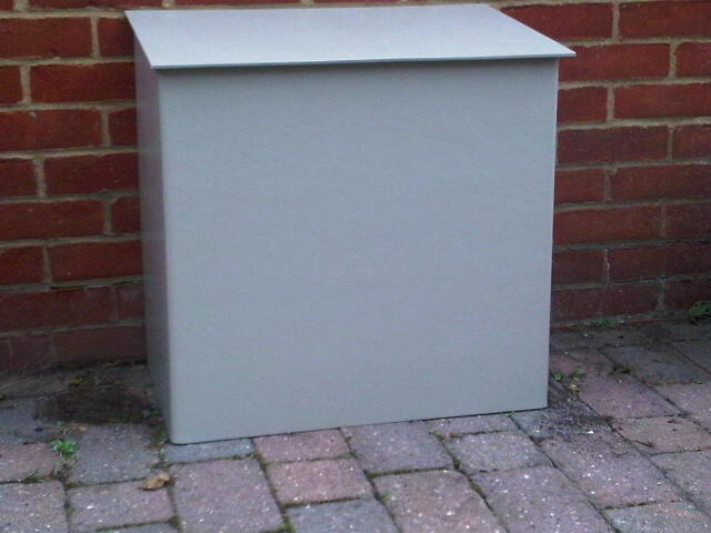 Large Aluminium External Water Softener Cabinet Kit