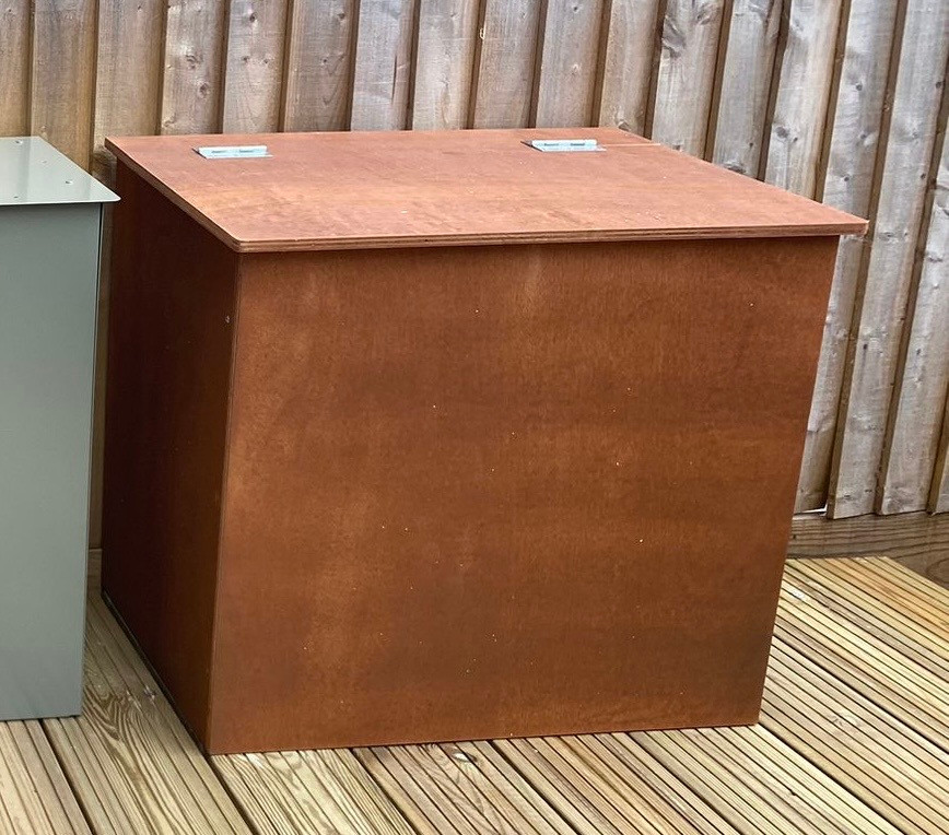 Timber External Water Softener Cabinet