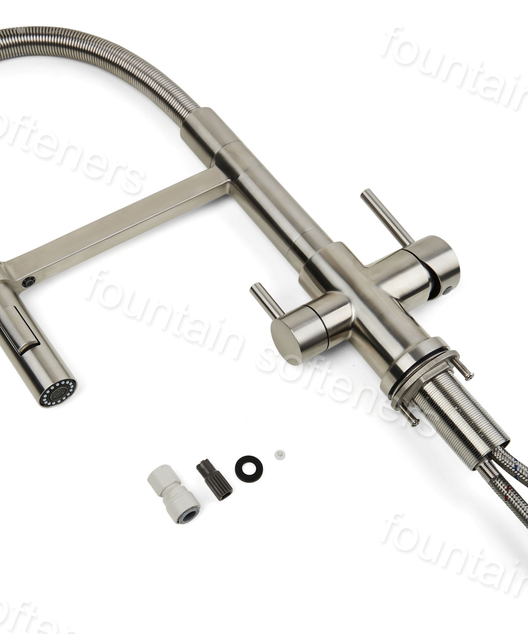 Altea 3-Way Spray Kitchen Filter Tap Stainless Steel