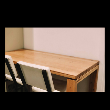 Shadowline Breakfast Bench - RJS Woodshop