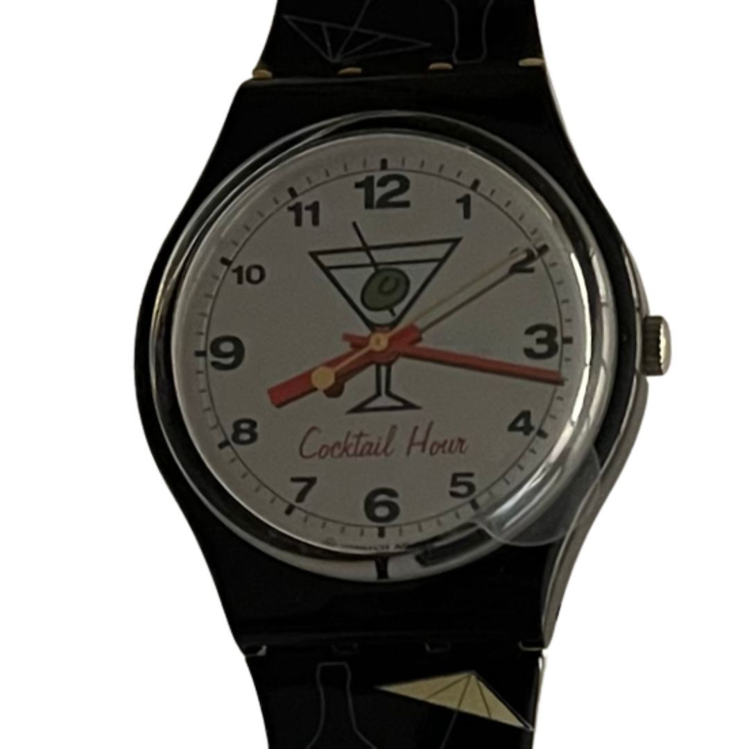 Swatch SKK114 Cyber Commander Vintage Unisex Watch with Limited Edition ...