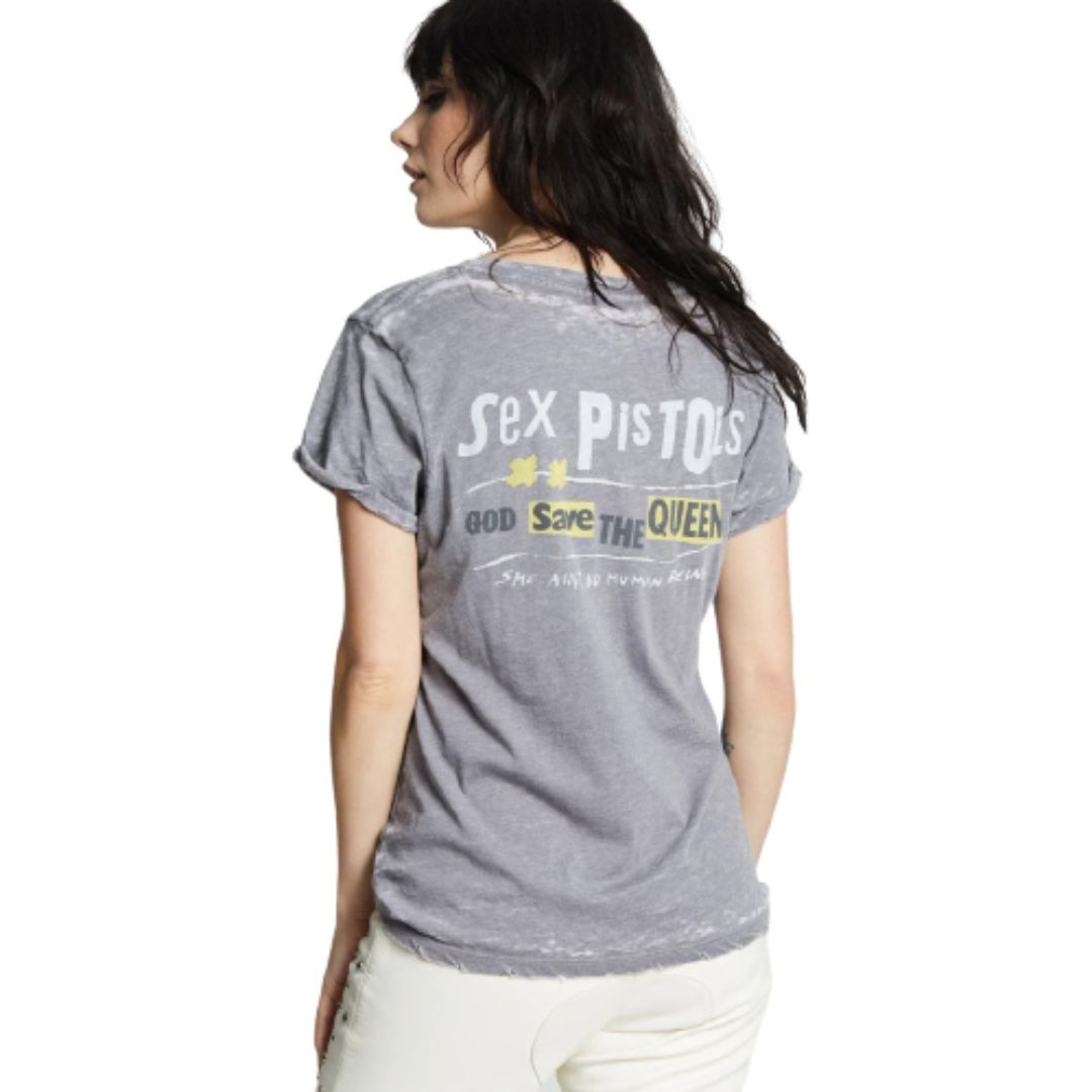 Sex Pistols God Save The Queen T Shirt By Recycled Karma 6035