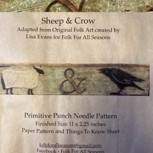Sheep and Crow by Folk For All Seasons