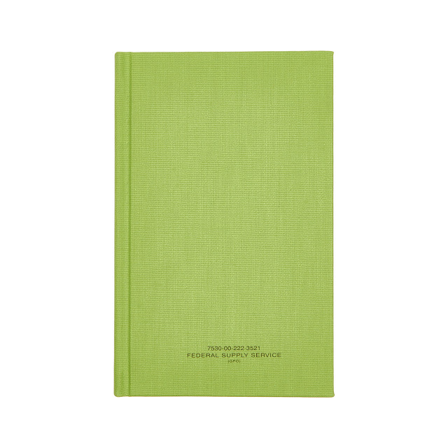 T301 GREEN RECORD BOOK