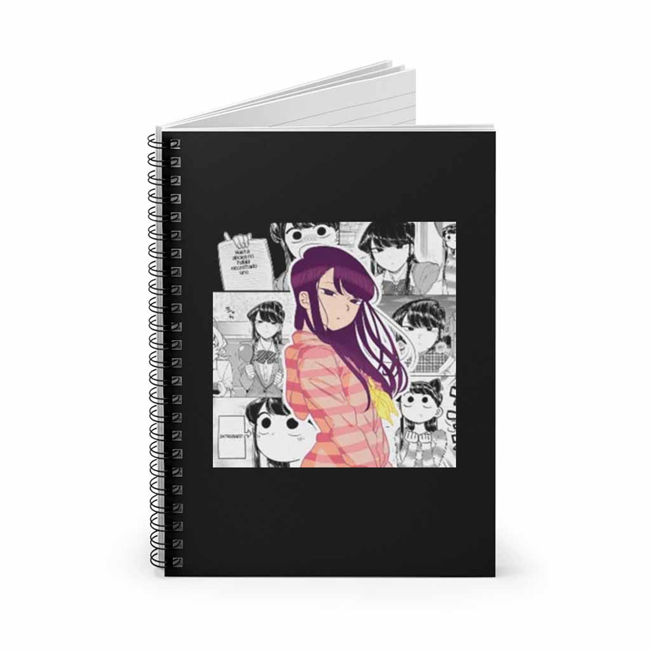 Komi Can Not Communicate Komi Shouko Manga Panels Spiral Notebook