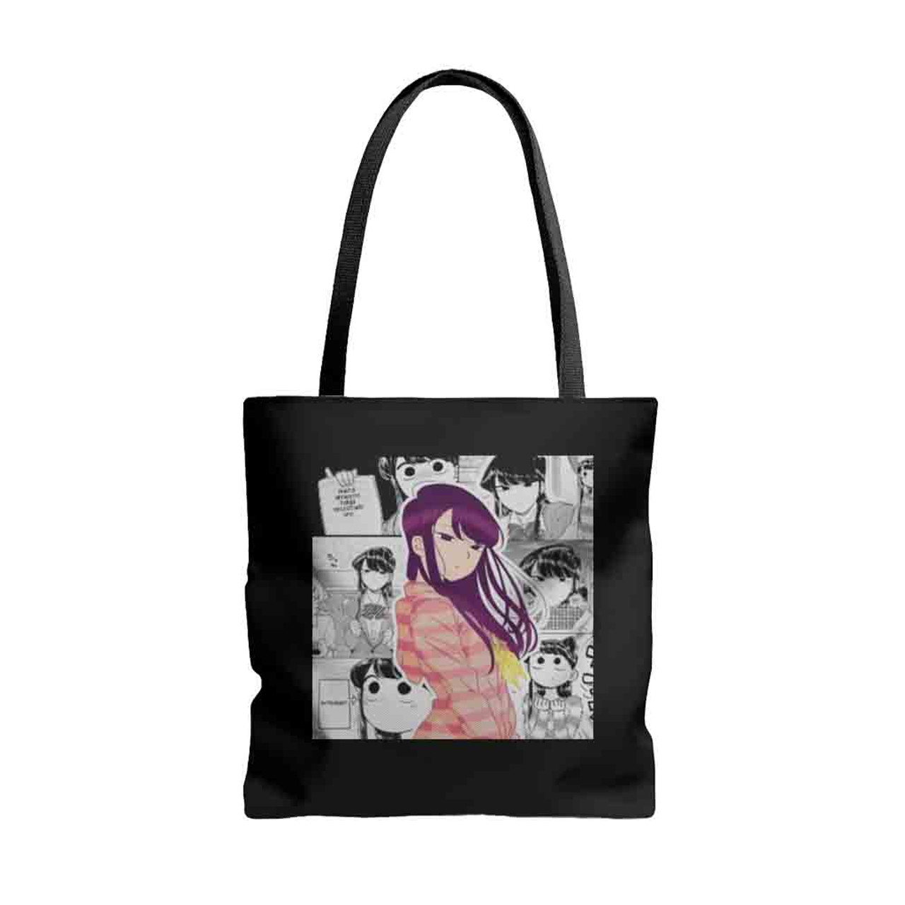 Komi Can Not Communicate Komi Shouko Manga Panels Tote Bags