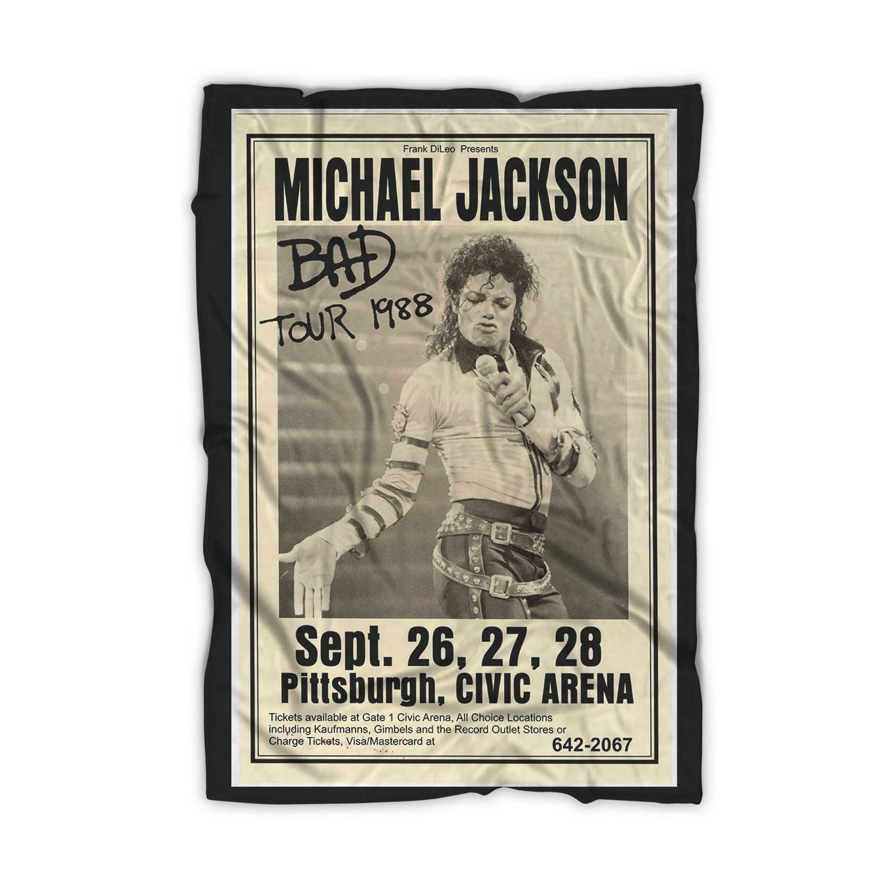 Michael Jackson Bad Tour Poster